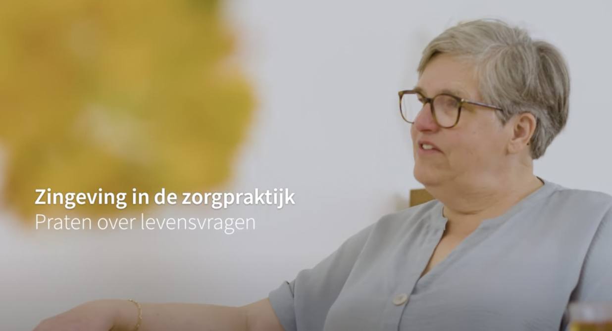 Zingeving in de zorgpraktijk - Agora